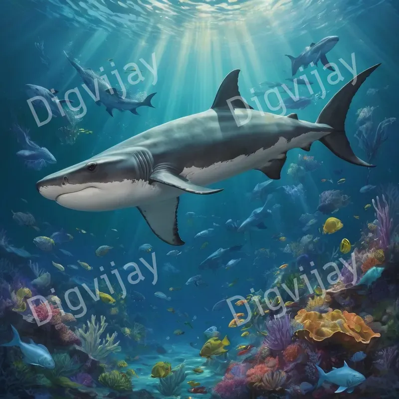 Dynamic Sea Creatures Majestic Ocean Art Leonardo Ai Prompt | PromptBase