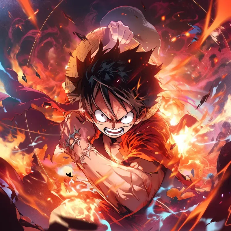 Anime Characters Unlock Powers Midjourney Prompt | PromptBase