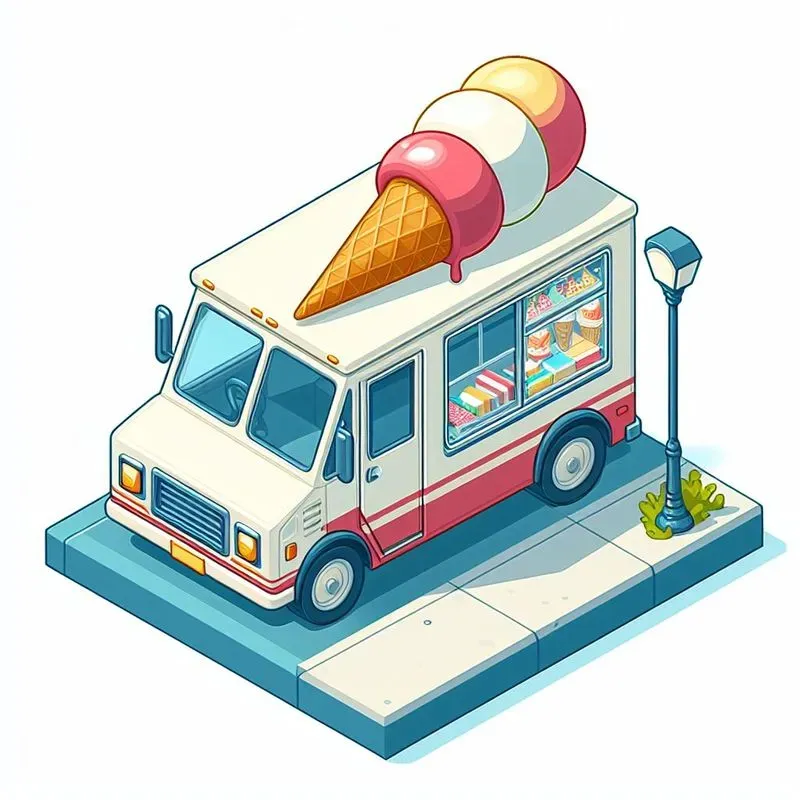 Dynamic Isometric Illustrations DALL·E Prompt | PromptBase