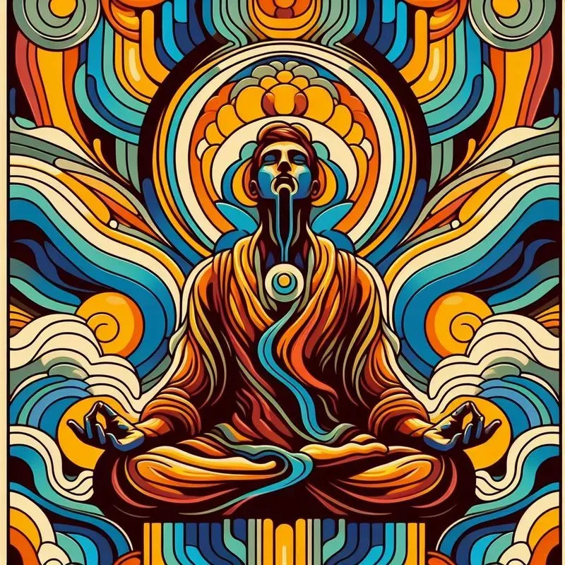 Abstract Trippy Posters DALL·E Prompt | PromptBase