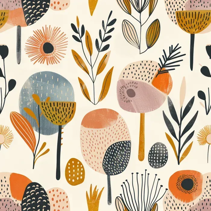 Minimal Boho Patterns Midjourney Prompt | PromptBase