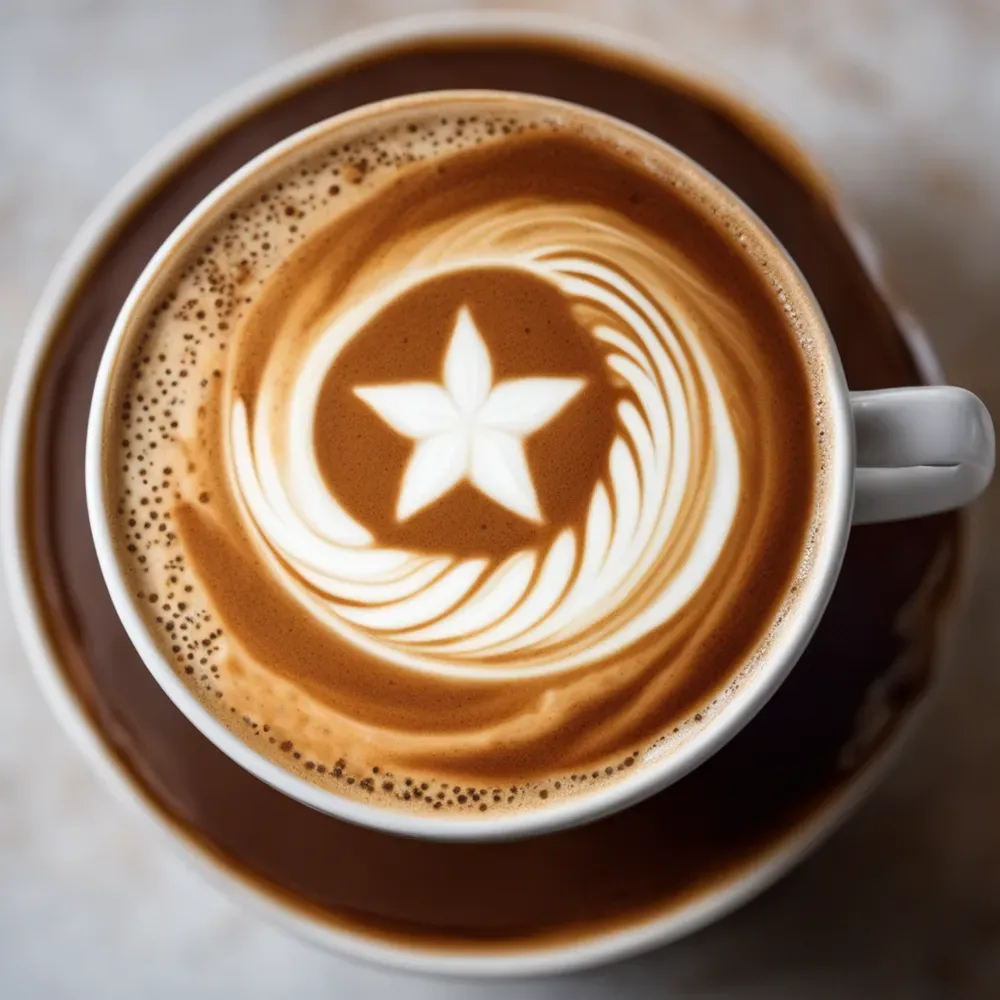 Latte Foam Art Stable Diffusion Prompt | PromptBase