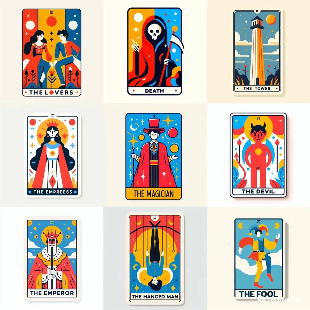 Fun Tarot Cards DALL·E Prompt | PromptBase