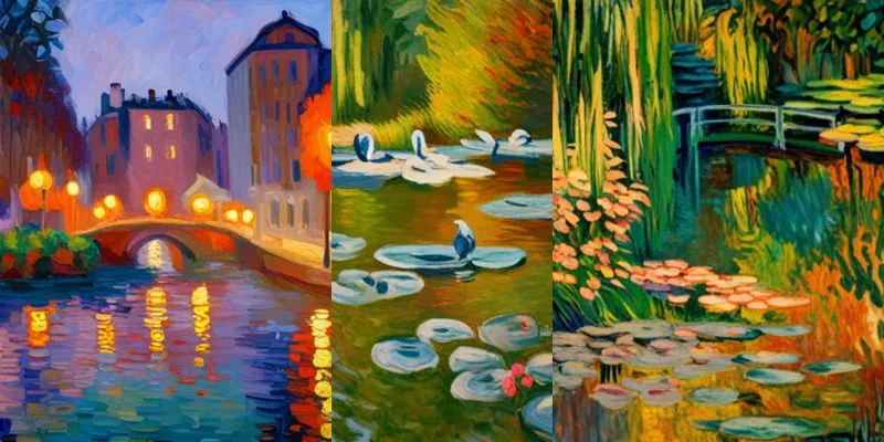 Famous Painters Claude Monet Style Art Stable Diffusion Prompt | PromptBase