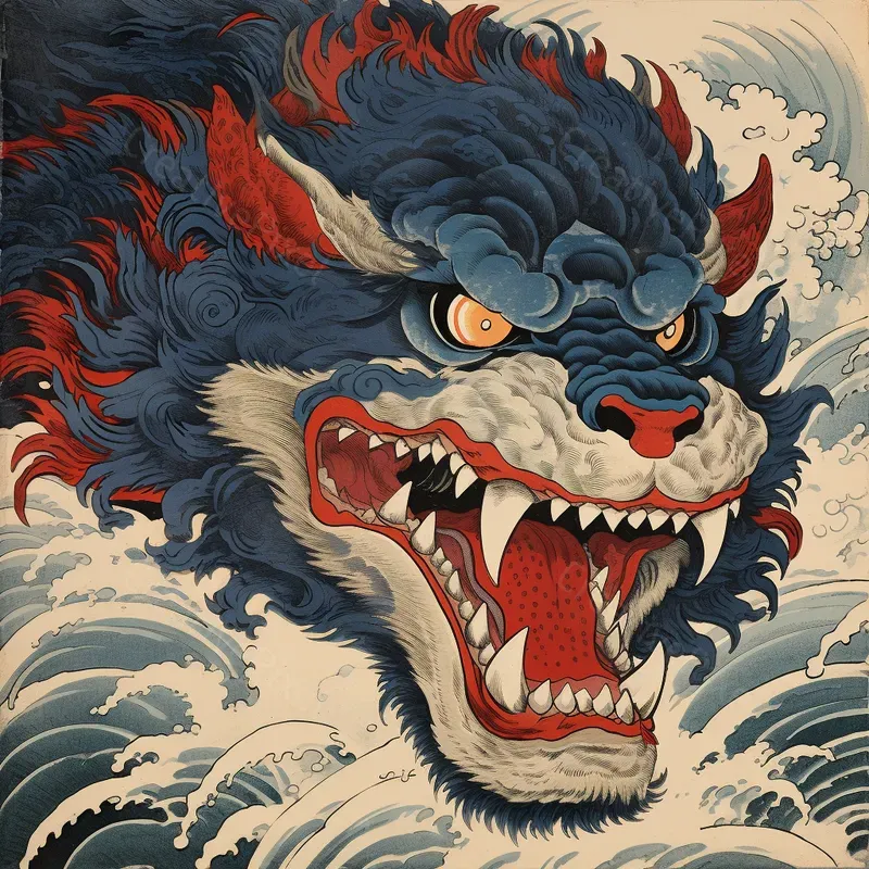 Ukiyoe Japanese Woodblock Illustrations Midjourney Prompt | PromptBase