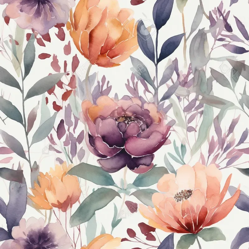 Seamless Natural Beauty Patterns Midjourney Prompt | PromptBase