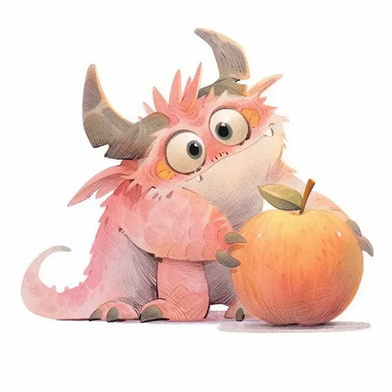 Cute Monster Expression Clipart Designs Midjourney Prompt | PromptBase