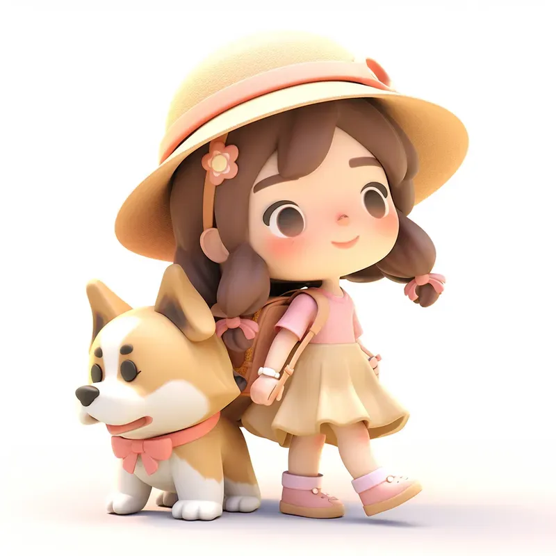 Charming Pop Mart Toys Midjourney Prompt | PromptBase