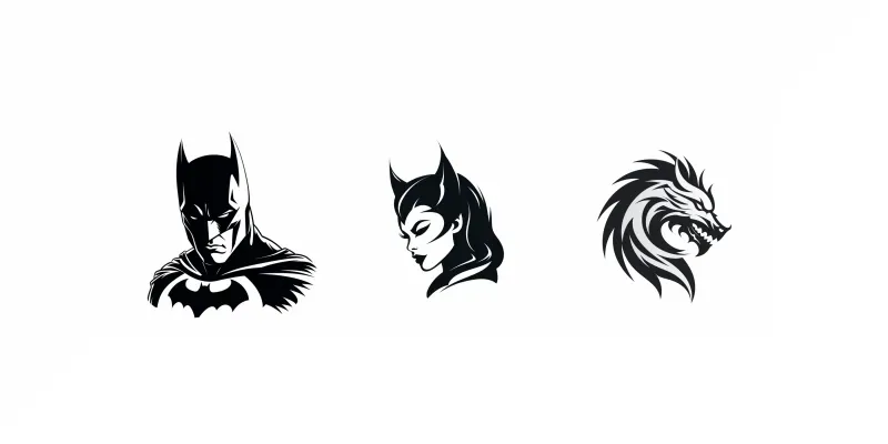 Cute Bat Family Logos Midjourney Prompt | PromptBase
