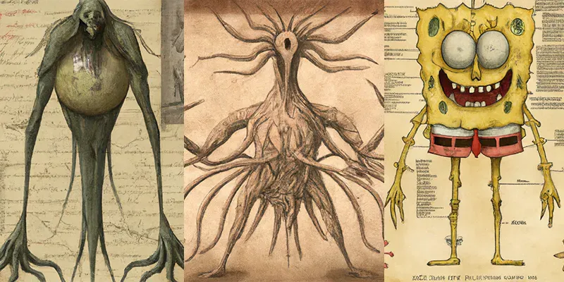 Necronomicon Creatures DALL·E Prompt | PromptBase