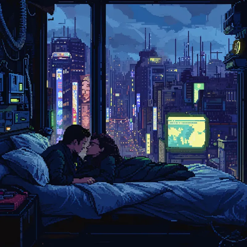 Pixel Art 8 Bit Style Midjourney Prompt | PromptBase