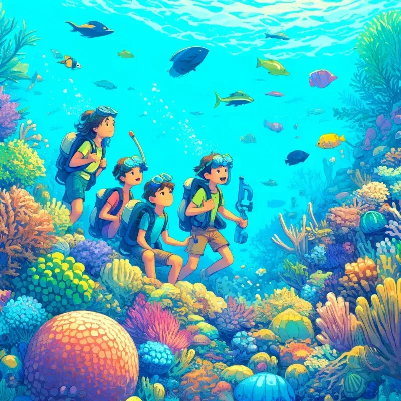 Cute Children Vector Illustrations In 2D DALL·E Prompt | PromptBase