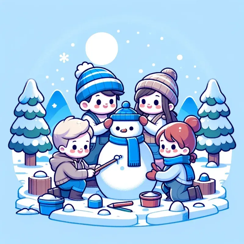 Cute Children Vector Illustrations In 2D DALL·E Prompt | PromptBase