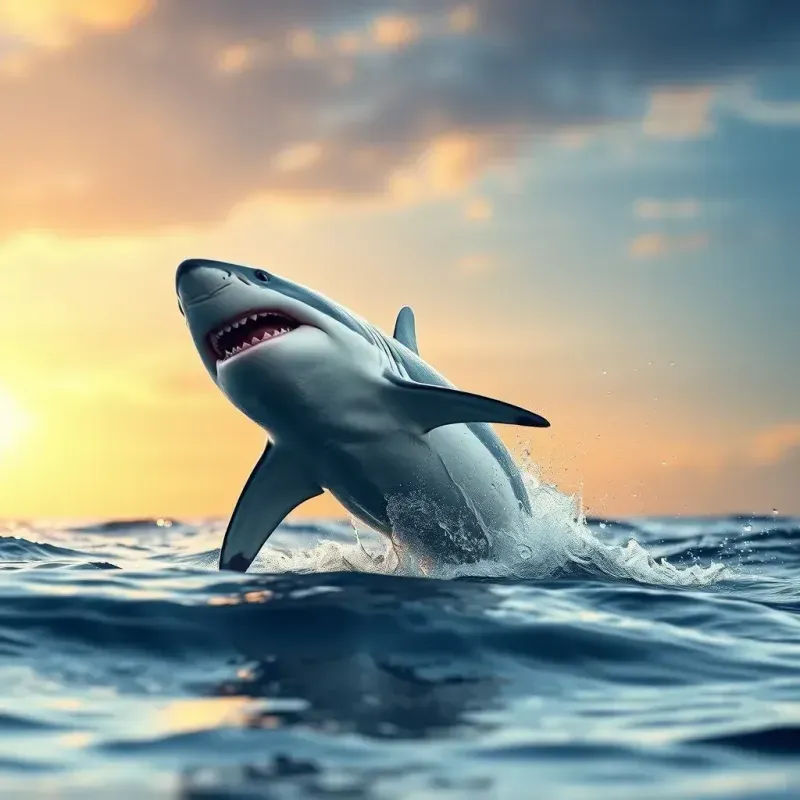 Aquatic Animals Jumping Out Of The Water FLUX Prompt | PromptBase