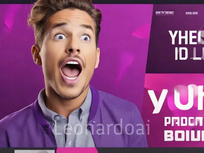 Shocking YouTube Thumbnail Mockups Leonardo Ai Prompt | PromptBase