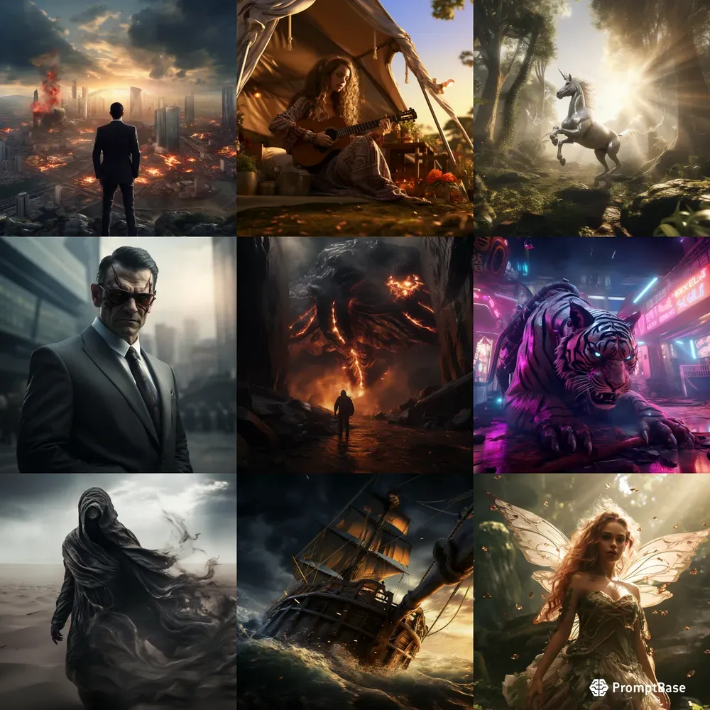 Cinematic Shots Midjourney Prompt | PromptBase