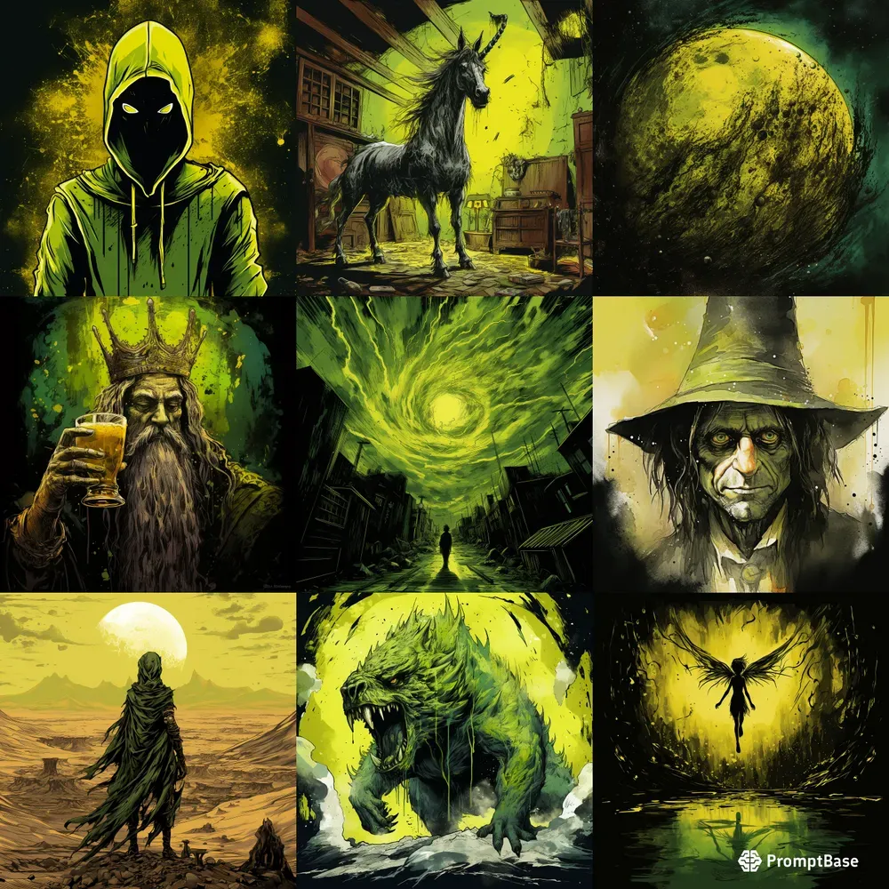 Mysterious Drawings Midjourney Prompt | PromptBase