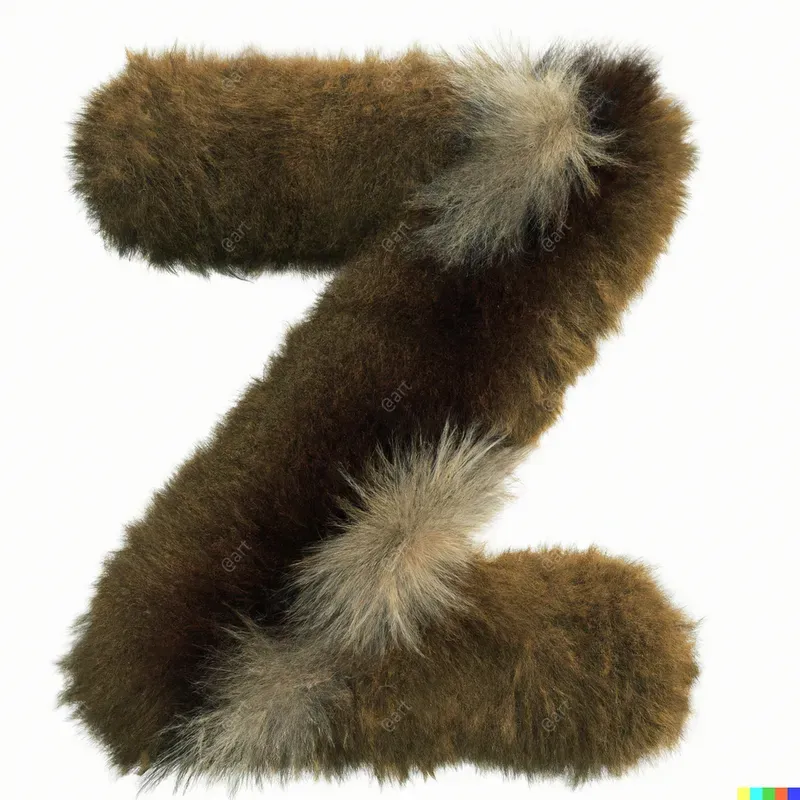 Fuzzy Letters And Numbers DALL·E Prompt | PromptBase