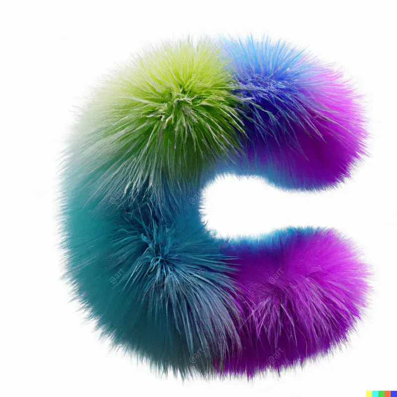 Fuzzy Letters And Numbers DALL·E Prompt | PromptBase