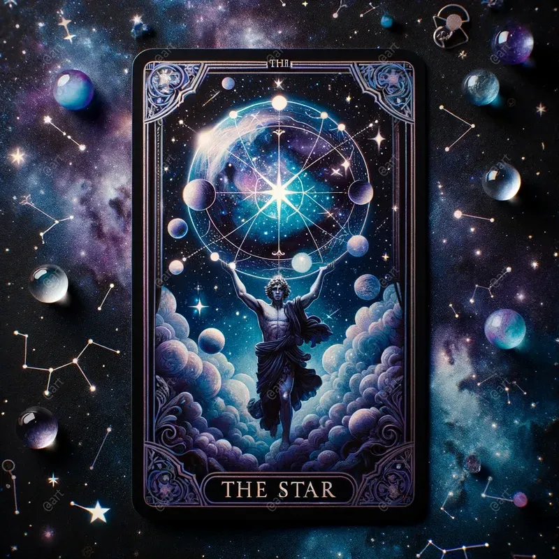 Cosmic Mythology Tarot Decks DALL·E Prompt | PromptBase