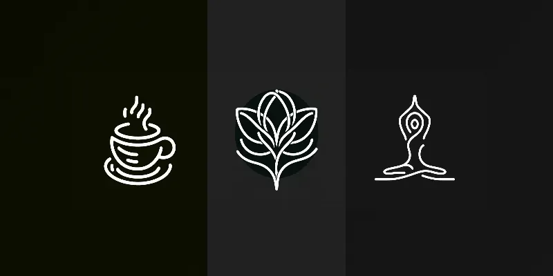 Monoline Minimalist Logos DALL·E Prompt | PromptBase