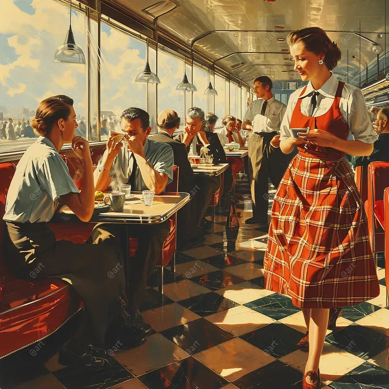 Retro Revival Posters Midjourney Prompt | PromptBase