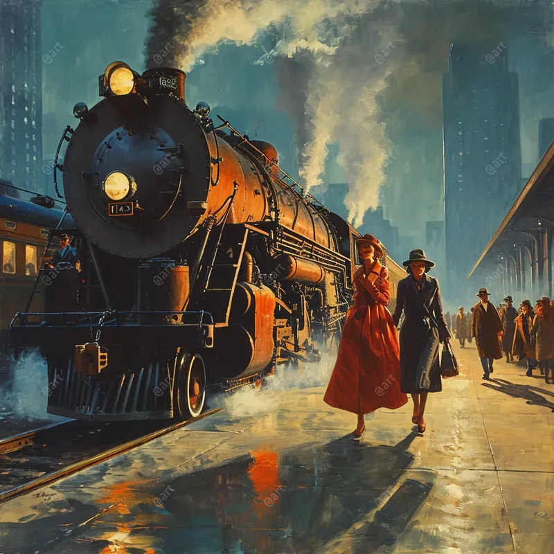 Retro Revival Posters Midjourney Prompt | PromptBase