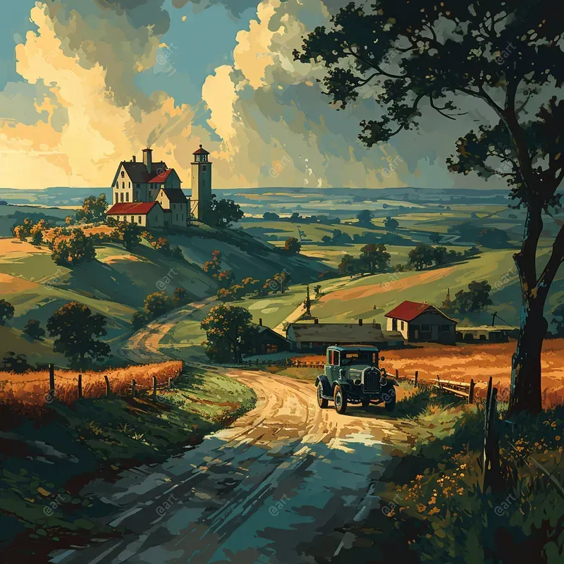 Retro Revival Posters Midjourney Prompt | PromptBase