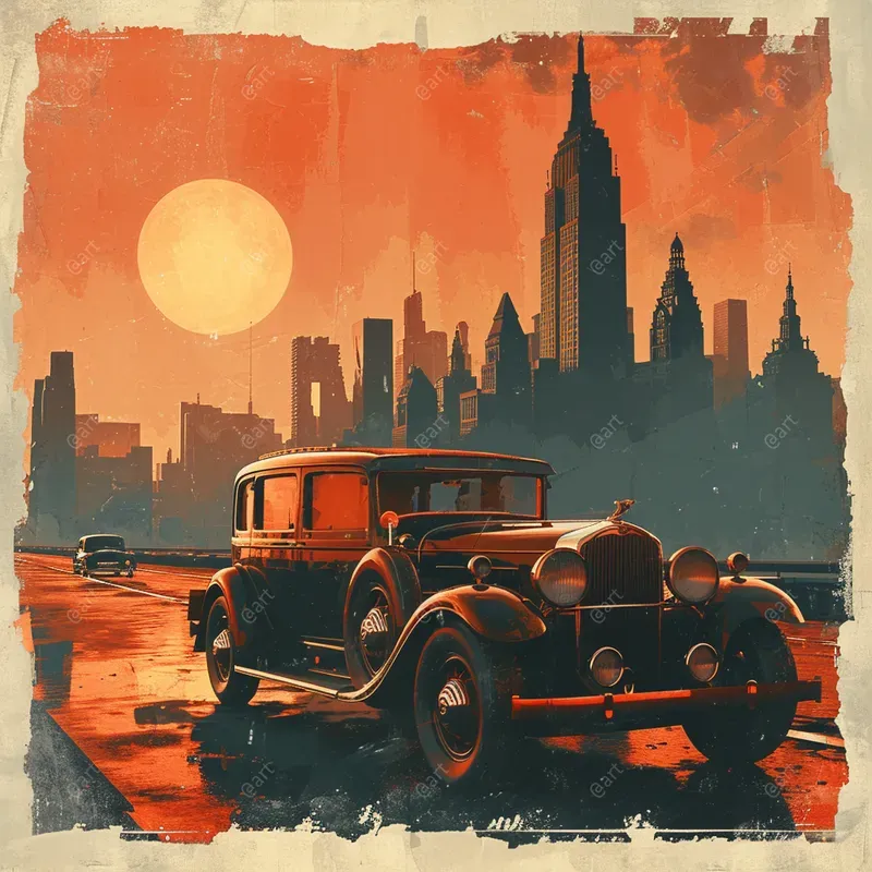 Retro Revival Posters Midjourney Prompt | PromptBase