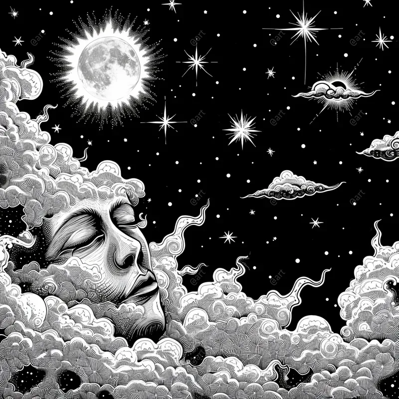 Dmt Zentangle Coloring Art Midjourney Prompt | PromptBase