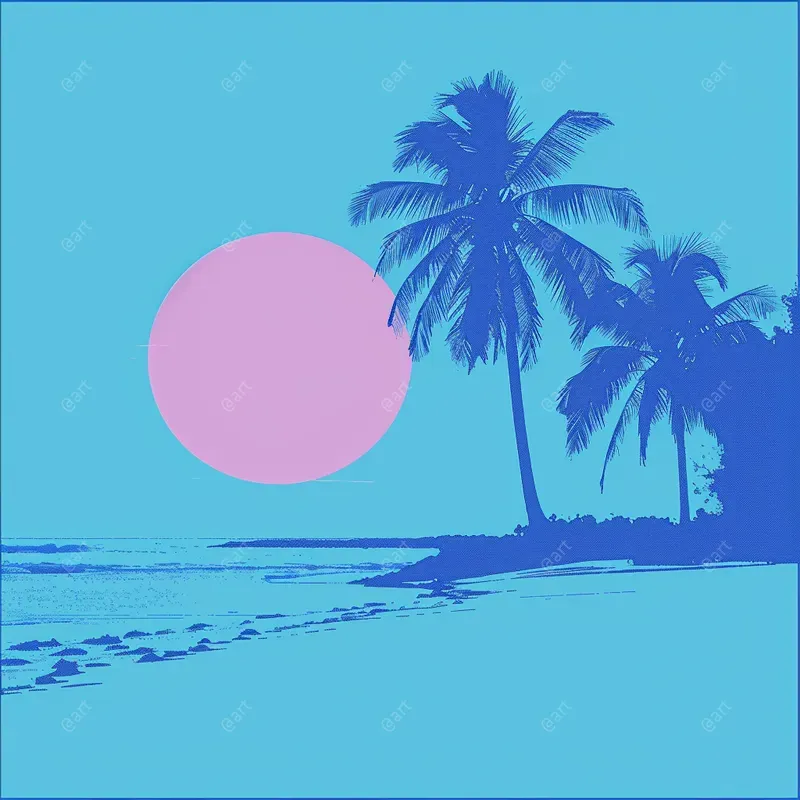 Retro Futuristic Vaporwaves Midjourney Prompt | PromptBase