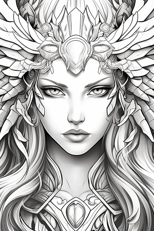 Coloring Pages Midjourney Prompt | PromptBase