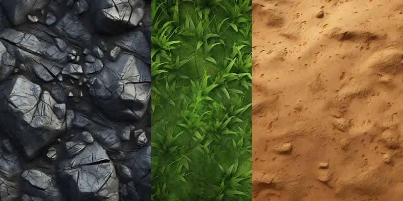 Environmental Textures For Videogames Midjourney Prompt | PromptBase