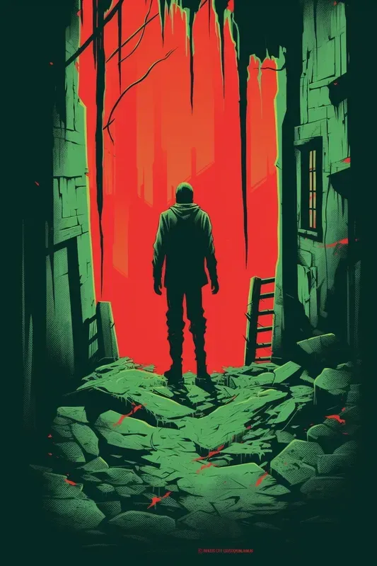 Minimalist Grotesque Posters Midjourney Prompt | PromptBase