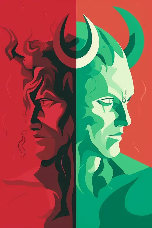 Minimalist Grotesque Posters Midjourney Prompt | PromptBase