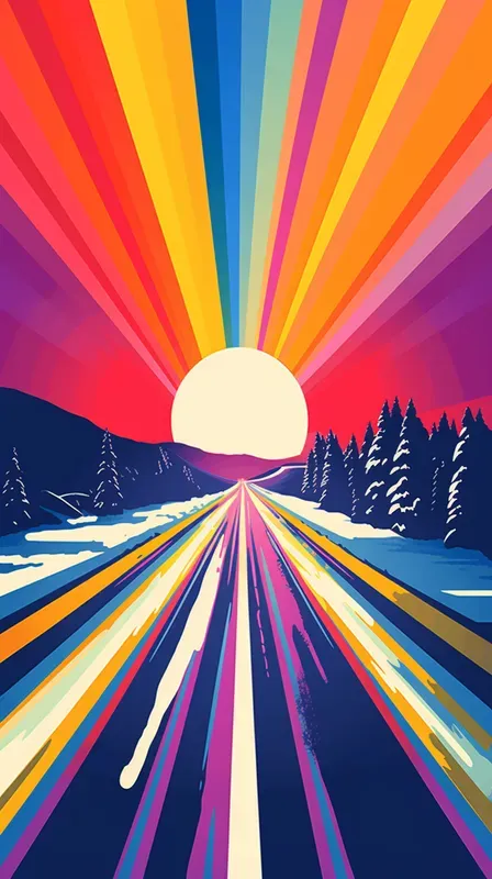 Retro Psychedelia Art Midjourney Prompt | PromptBase