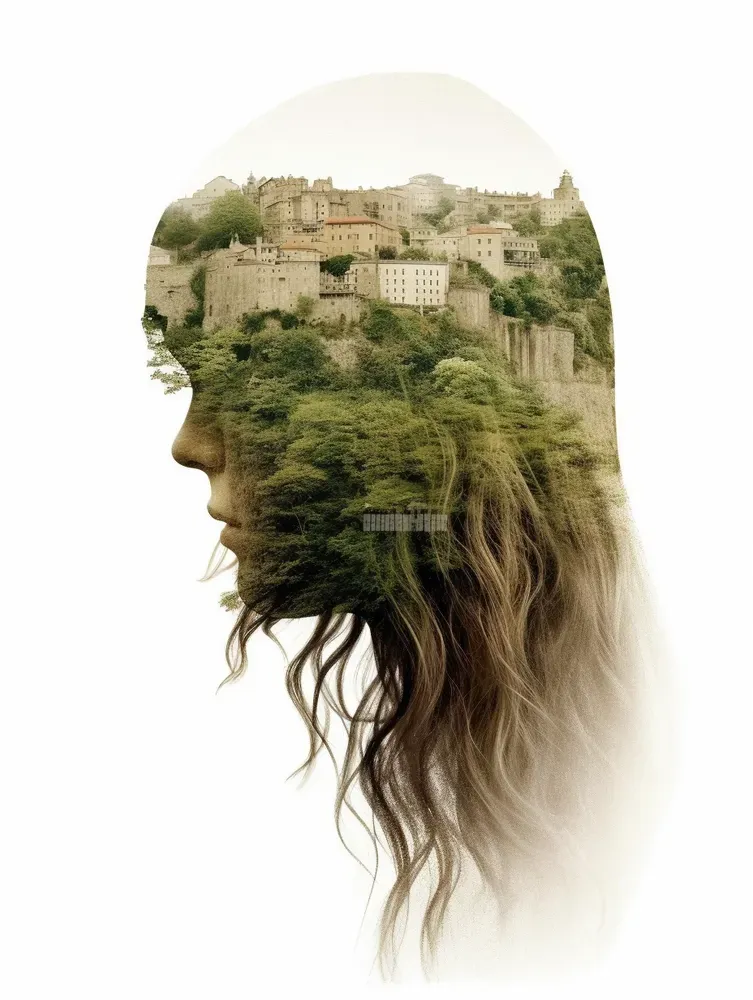 Perfect Double Exposures Midjourney Prompt | PromptBase