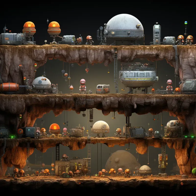 The Next Stages 3D Midjourney Prompt | PromptBase