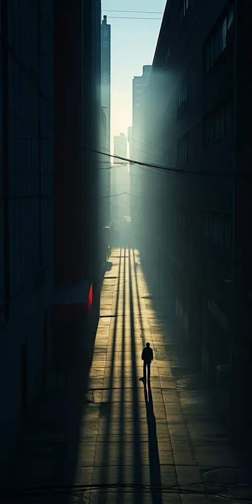 Minimal Shadows Photographs Midjourney Prompt | PromptBase