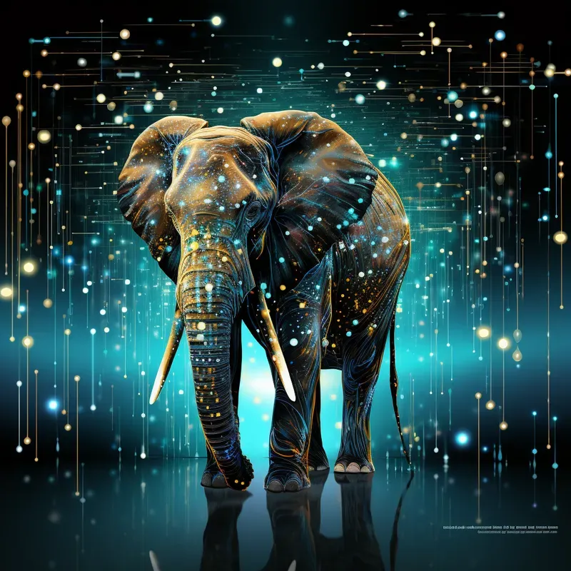 Colored Codes Animals Midjourney Prompt | PromptBase