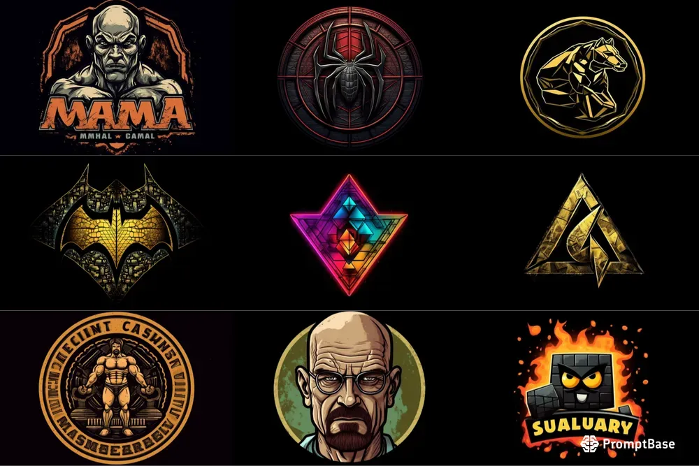 High Definition Customizable Logos Midjourney Prompt | PromptBase