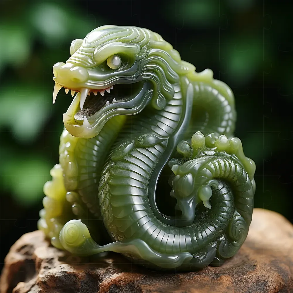 Chinese Jade Sculptures Timeless Elegants Midjourney Prompt | PromptBase
