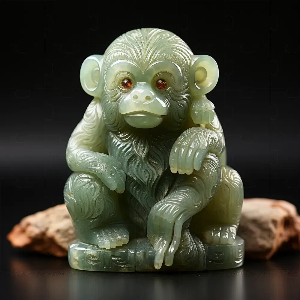 Chinese Jade Sculptures Timeless Elegants Midjourney Prompt | PromptBase