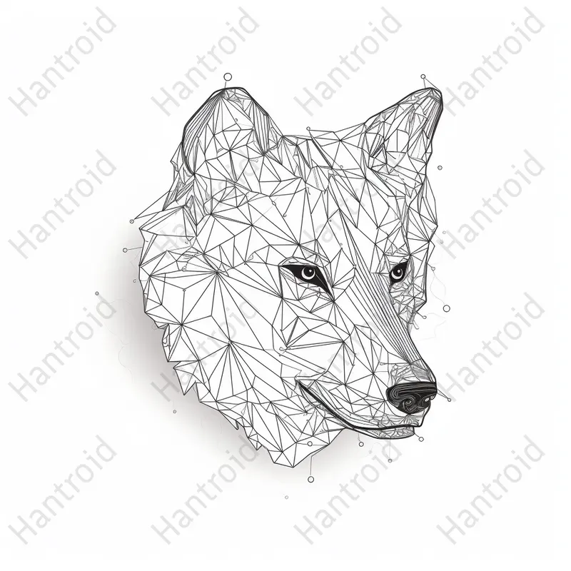 Elegant Line Drawings Animals Portraits Midjourney Prompt | PromptBase