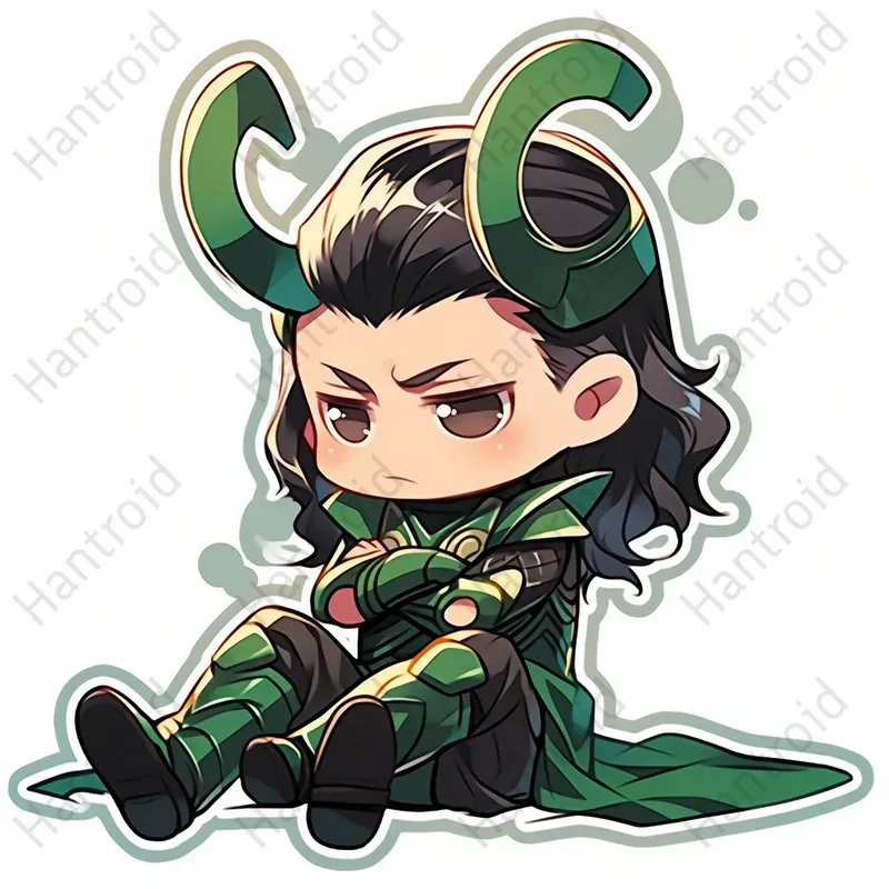 Marvel Chibi Hero Stickers Midjourney Prompt | PromptBase