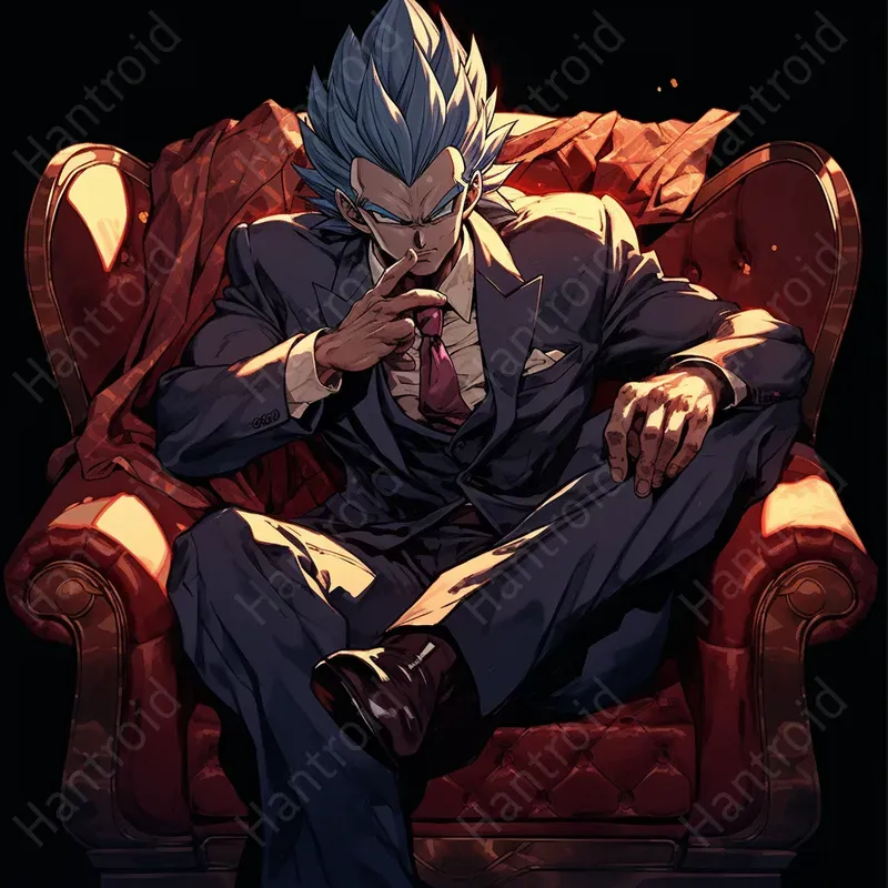 Mafia Boss Dragon Ball Epic Fusions Midjourney Prompt | PromptBase
