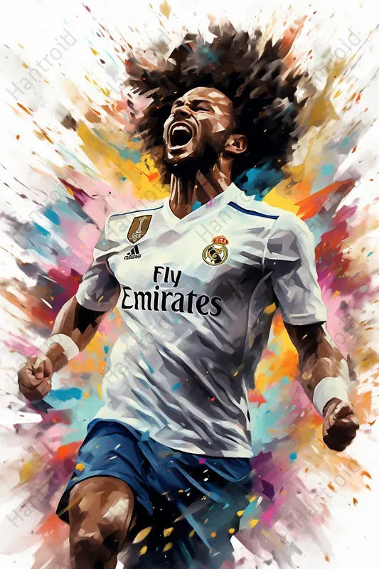 Soccer Splendor Posters Midjourney Prompt | PromptBase