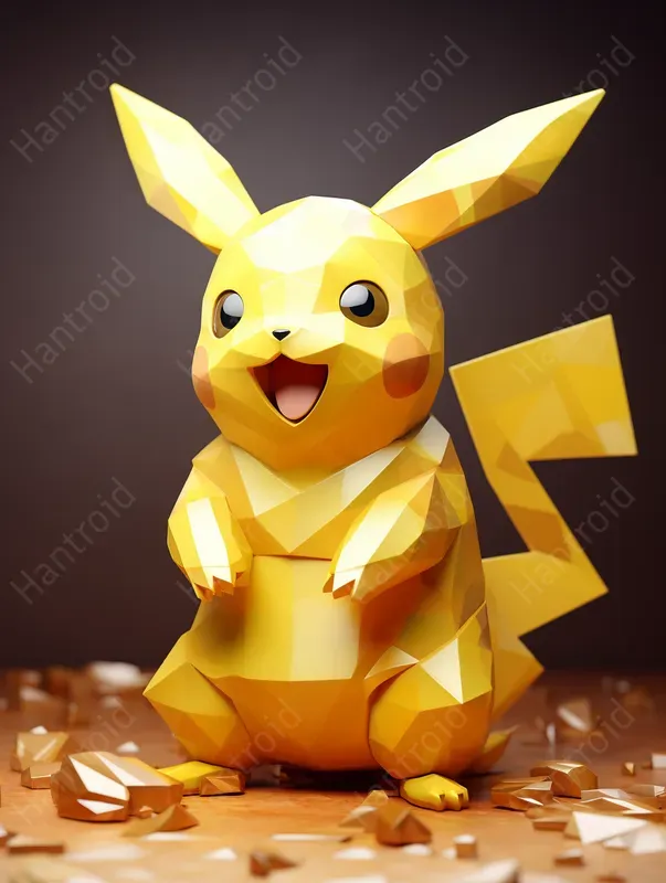 3D Cubist Pokémon Anime Delight Midjourney Prompt | PromptBase