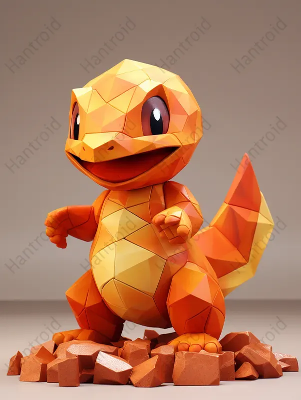 3D Cubist Pokémon Anime Delight Midjourney Prompt | PromptBase
