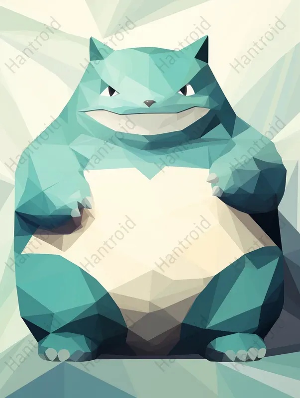 3D Cubist Pokémon Anime Delight Midjourney Prompt | PromptBase